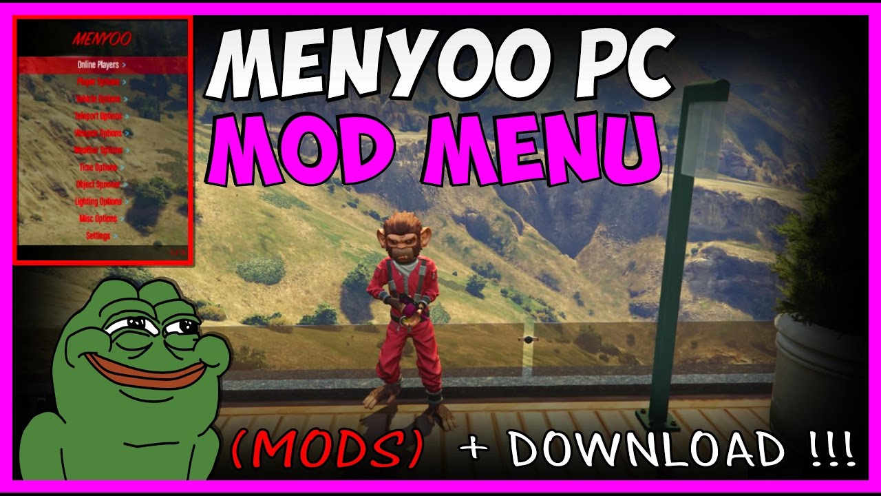 GTA 5 PC - MENYOO MOD MENU (1.36) !!! + DOWNLOAD LINK !!! [GTA V MODS ...