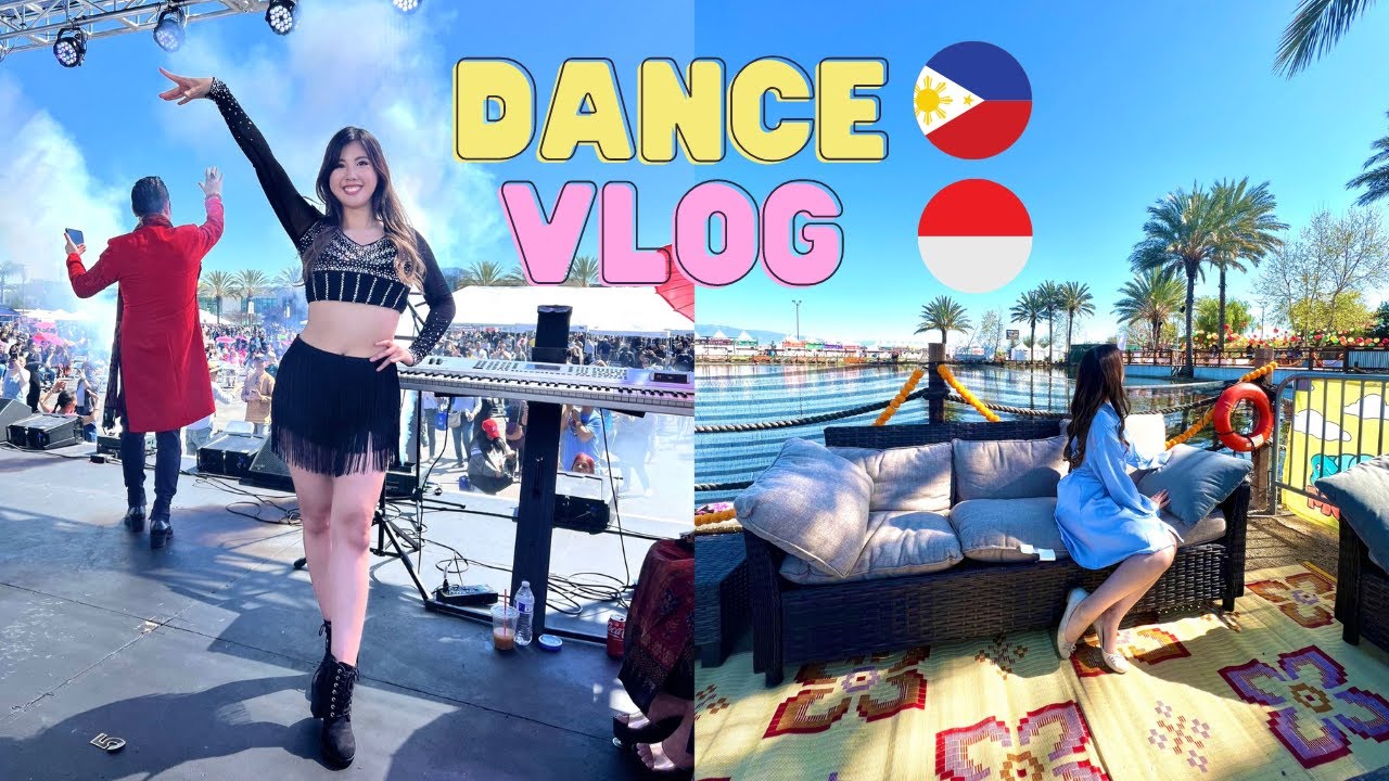 P-POP / I-POP Dance Medley+VLOG: Southeast Asian Events (Songkran ...