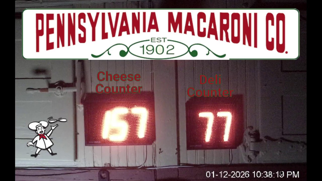 Pennsylvania Macaroni Company "Now Serving" Live Stream - YouTube