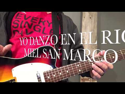 Miel San Marcos | Yo danzo en el Rio Tutorial de Guitarra paso a paso ...