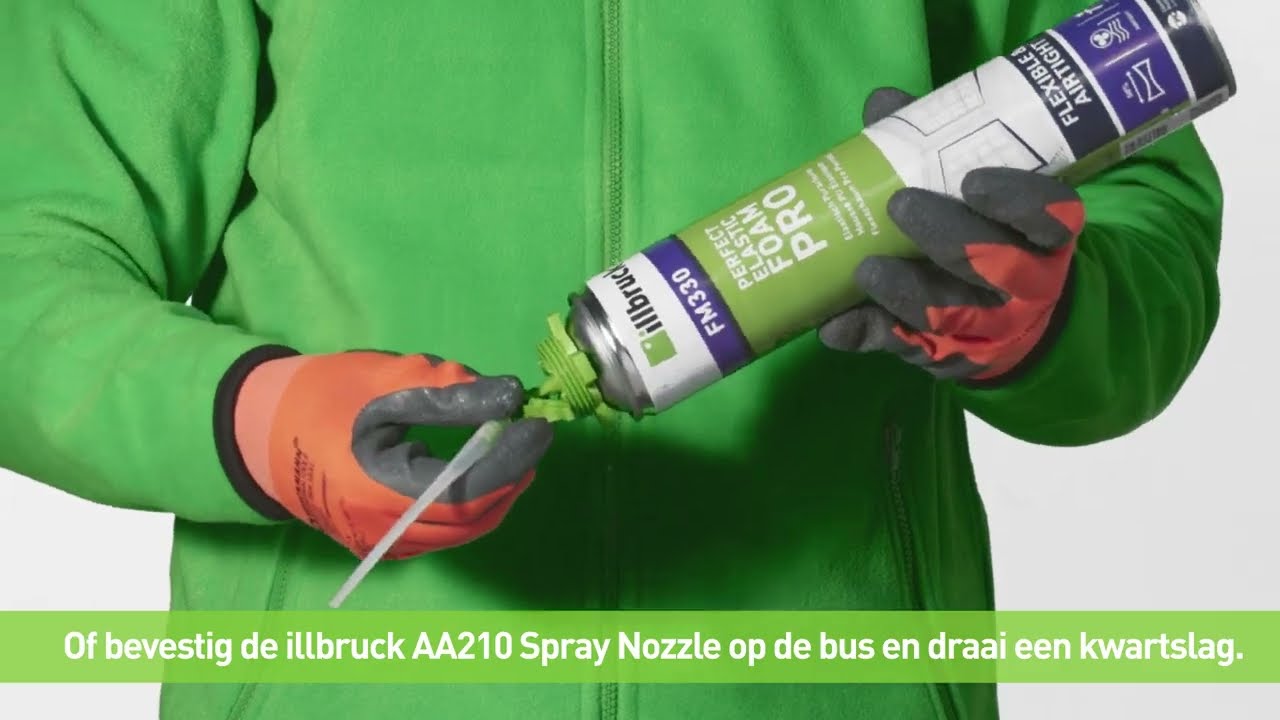 illbruck FM330 PERFECT ELASTIC FOAM PRO: Hoe creëer je met purschuim ...
