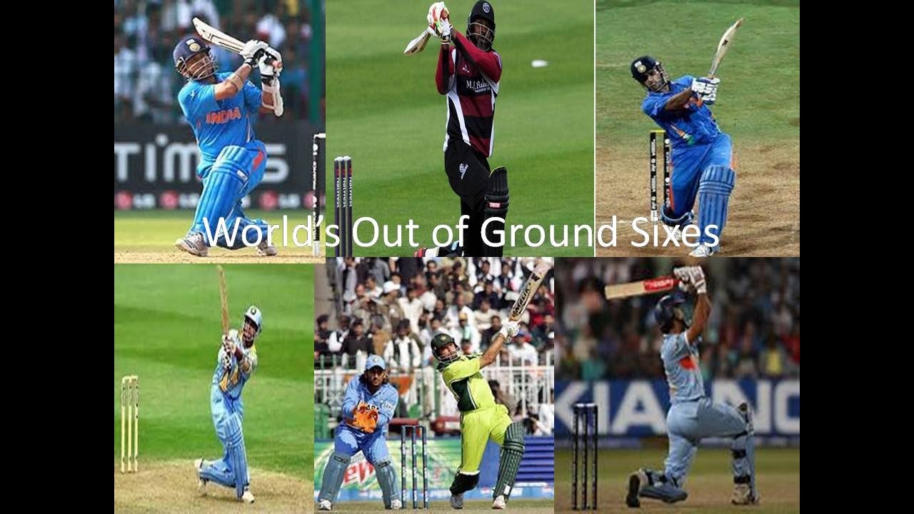 Best Sixes in World Cricket | Out of Stadium Sixes Latest New HD - YouTube