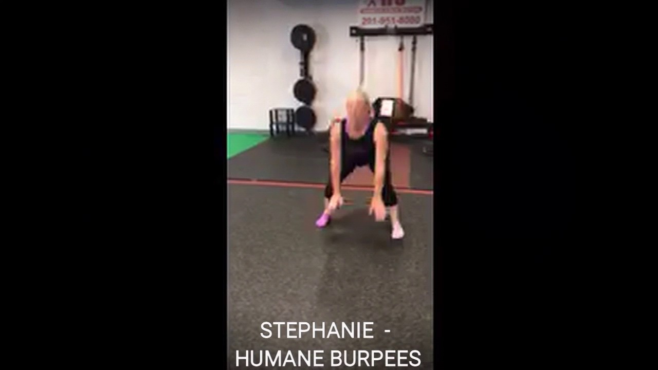 Stephanie - Humane Burpees - YouTube