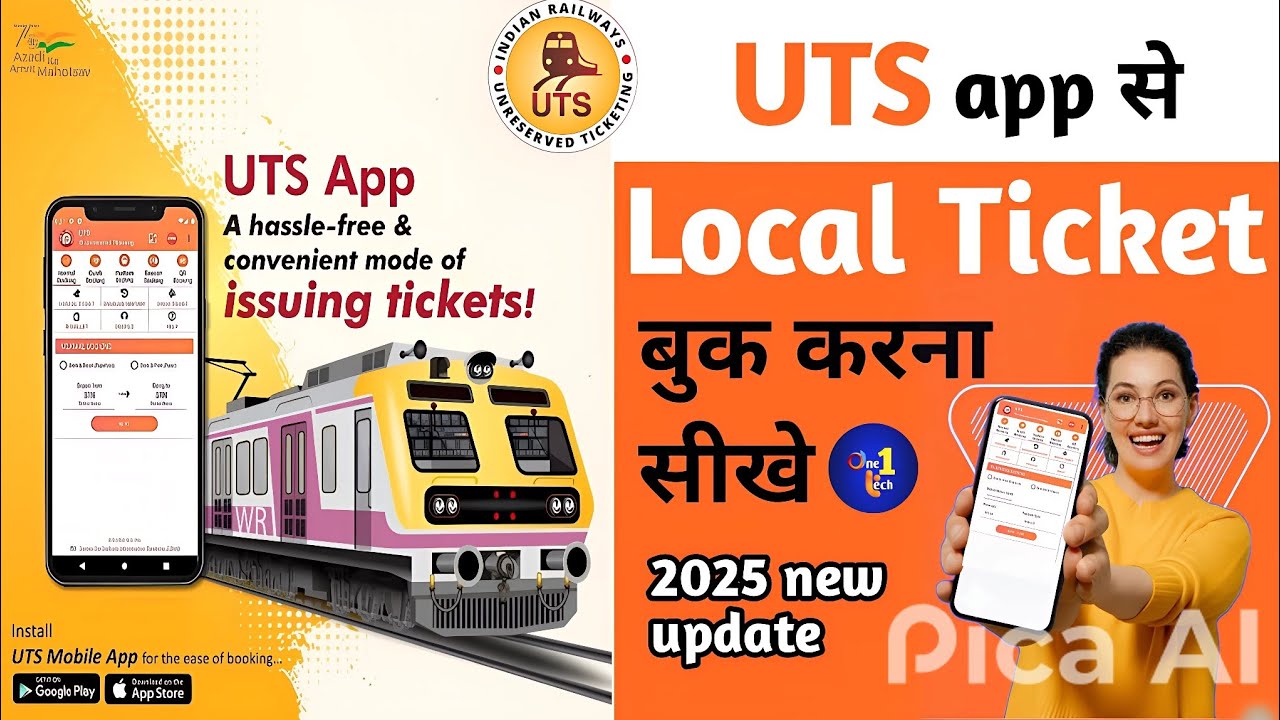 UTS app se local ticket kaise book kare |UTS ticket booking|General ...