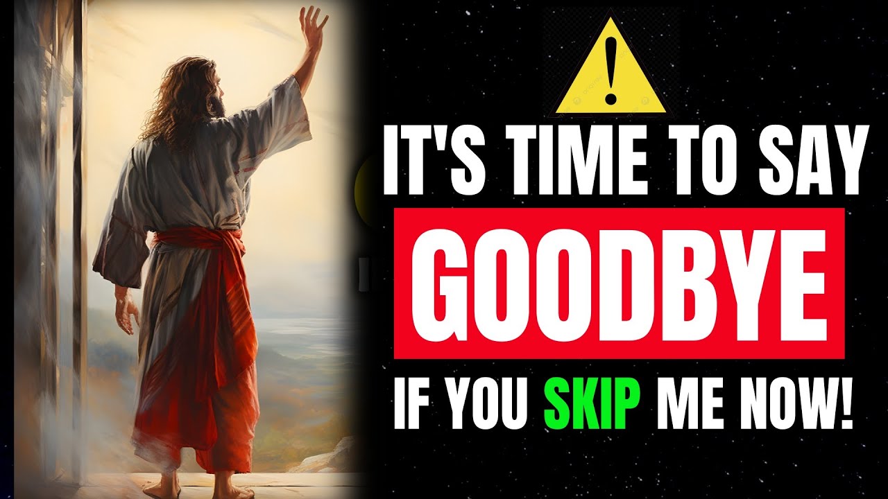 🔴 Jesus: It's Time To Say Goodbye If You Skip Ke Now! | DMFY-614 - YouTube