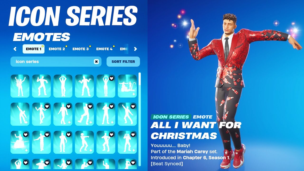 ALL FORTNITE ICON SERIES DANCES & EMOTES - YouTube