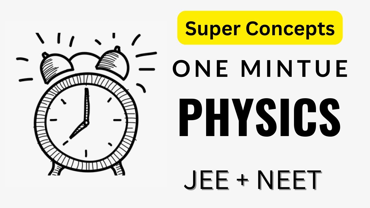 One minute PHYSICS Question 7 #shorts #physics #jeemains2023 #neet2023 ...