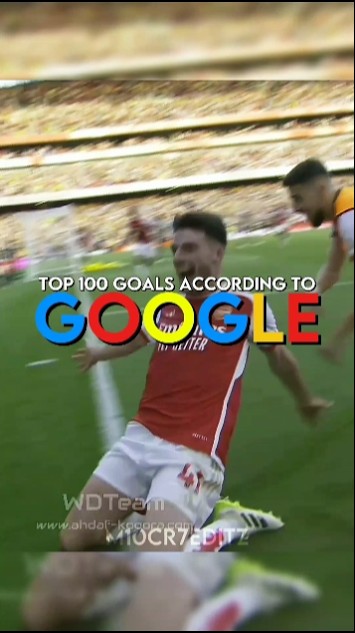 Top 100 goals according to Google | part 5 #football #premierleague # ...