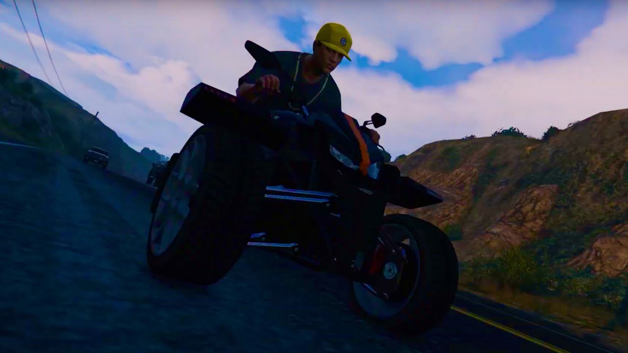 GTA online The Nagasaki Stryder using rockstar Editor - YouTube