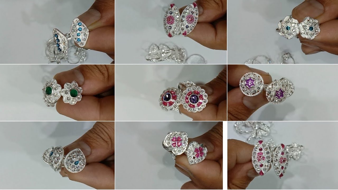 Bichhiya के design | Silver Toe Ring Design 2021 - YouTube