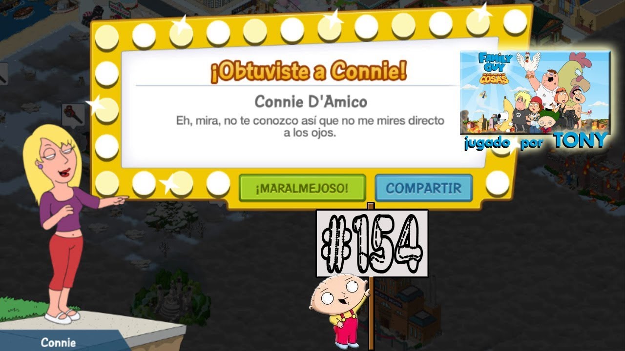 Padre de Familia "Cap. 154, Connie D'Amico... y fin de evento" por Tony ...