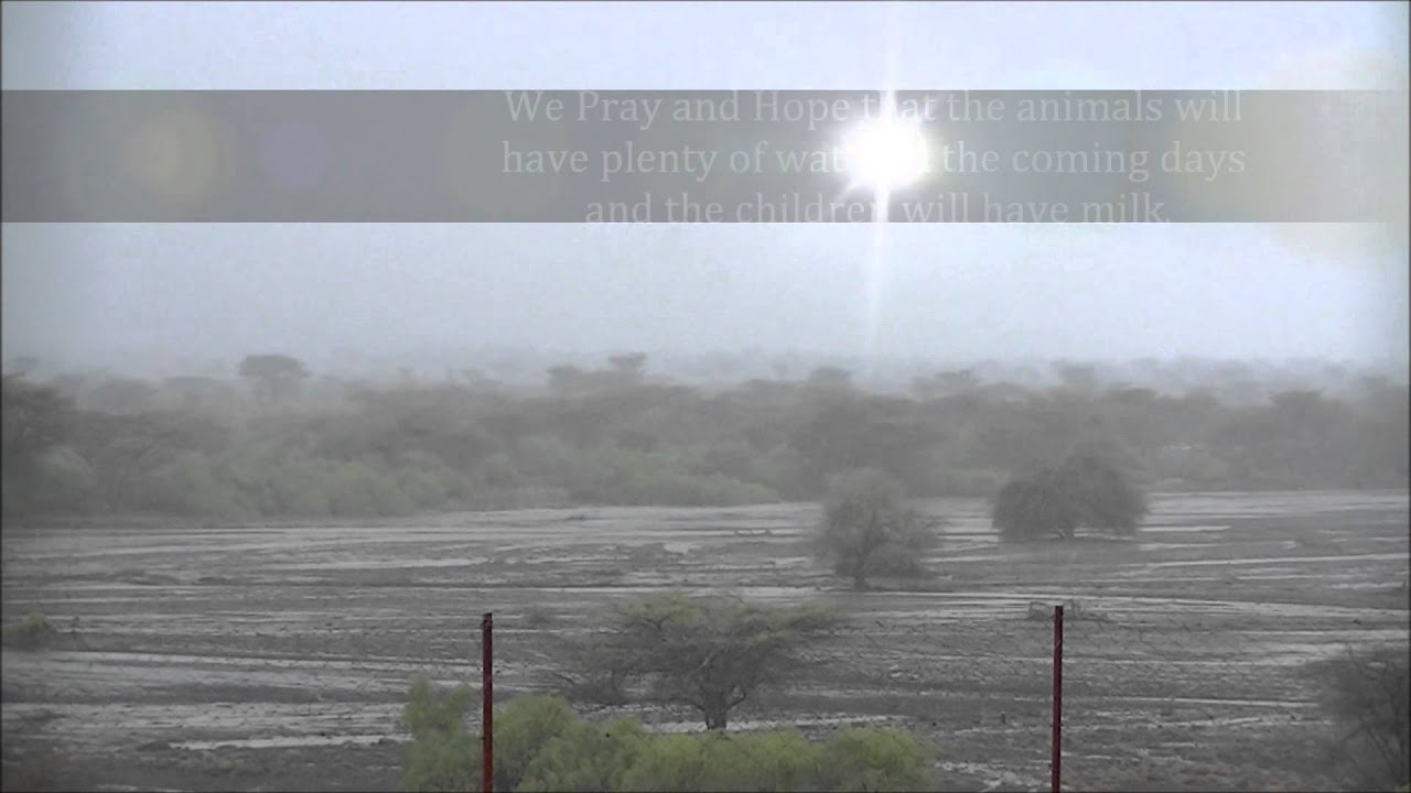 MCSPA - Rain in Turkana March 14th 2014 - YouTube