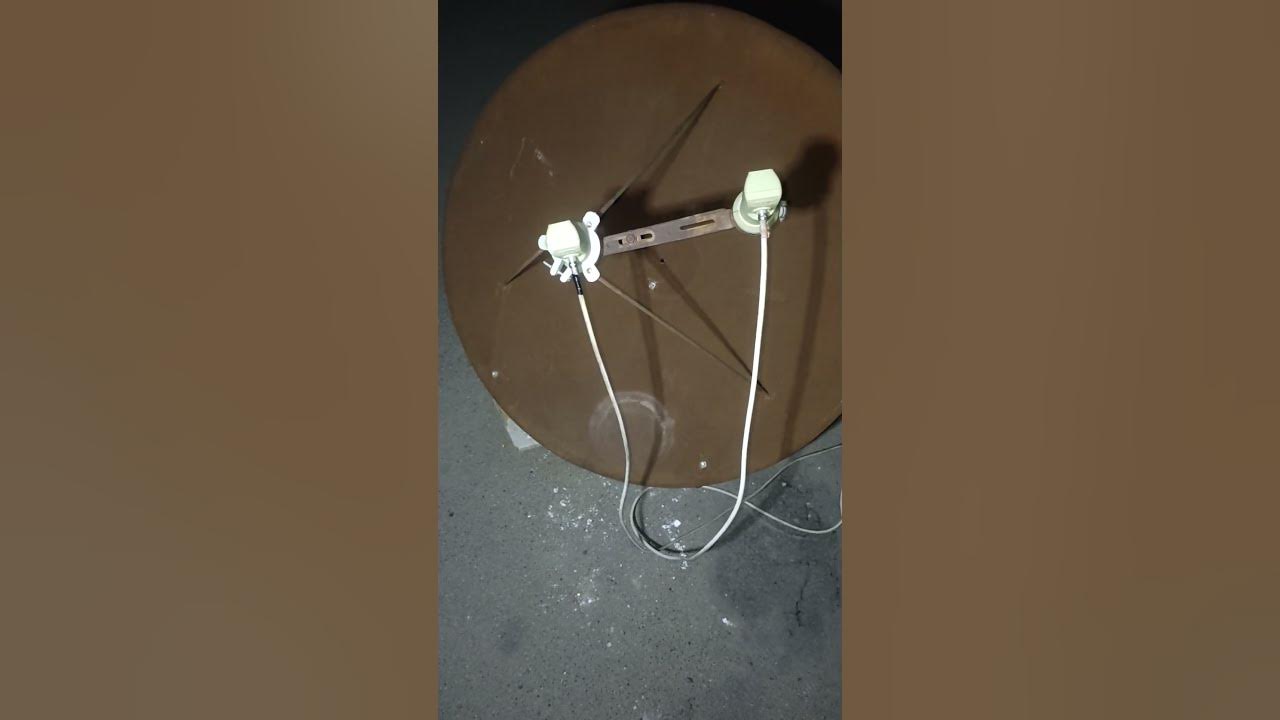 آموزش نصب ماهواره با دیش ثابت یاهست و یوتلست Youtube