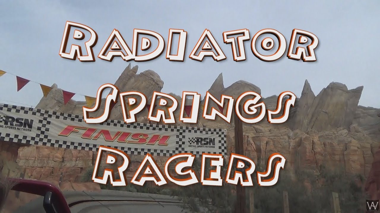 Radiator Springs Racers - YouTube