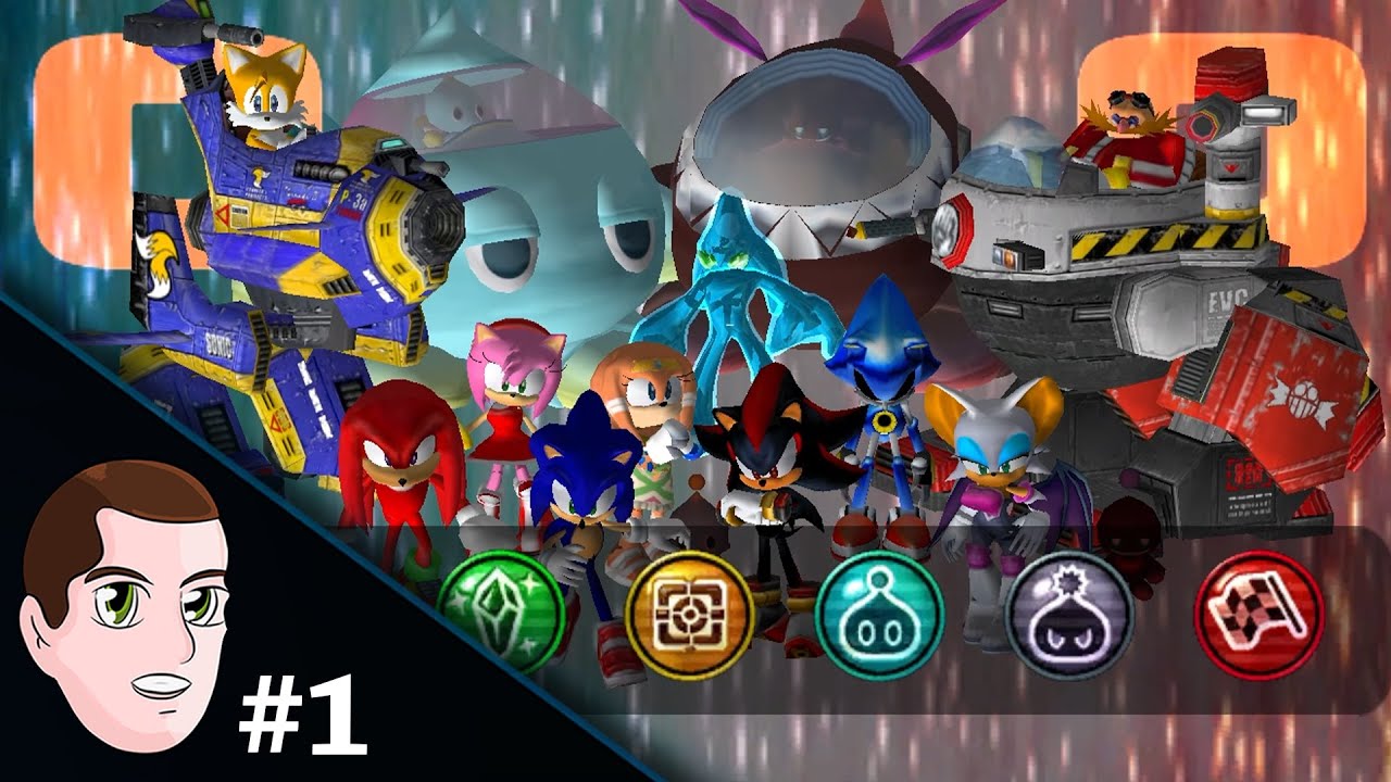 Sonic Adventure 2 (Multiplayer) Part 1: Action Race Begins - YouTube