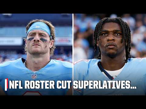 Vibe Check assigns NFL roster cut superlatives 🏈