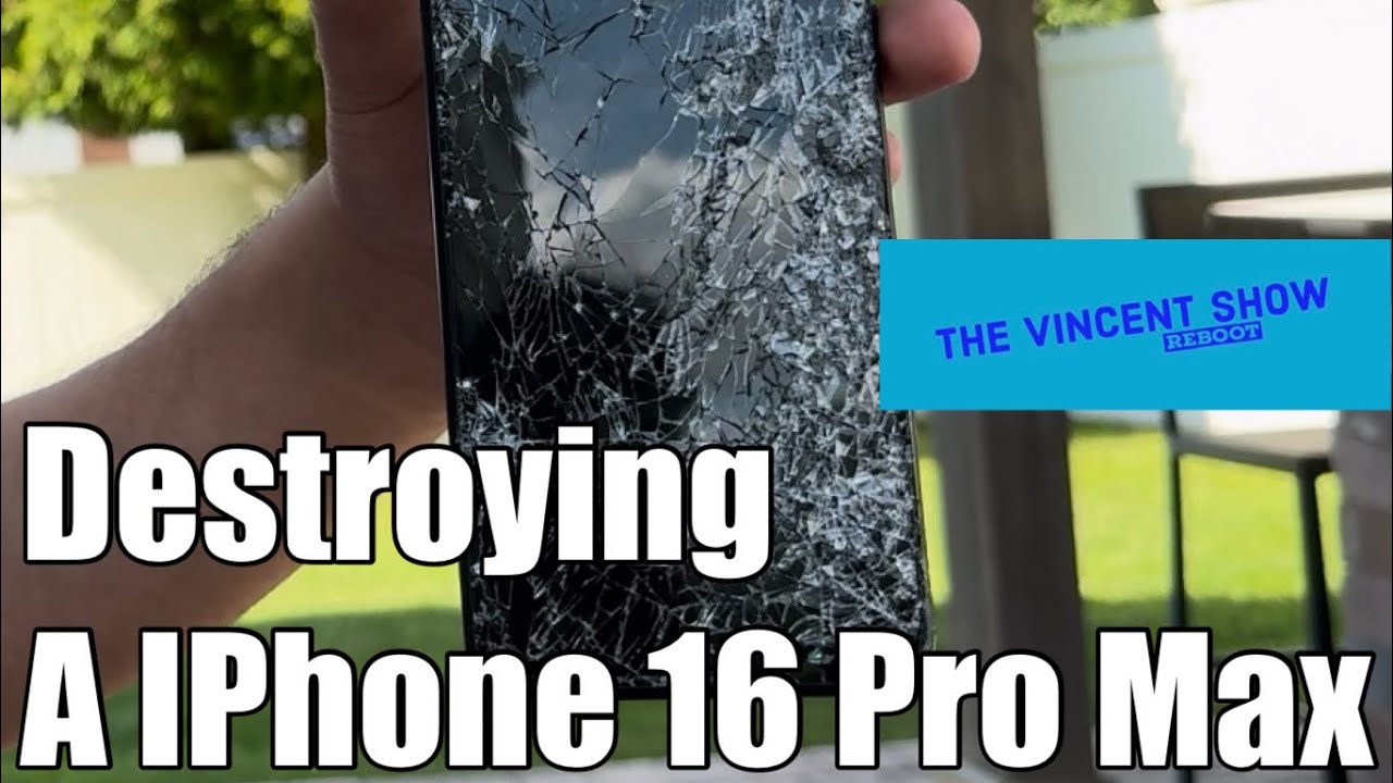 Destroying A IPhone 16 Pro Max - YouTube