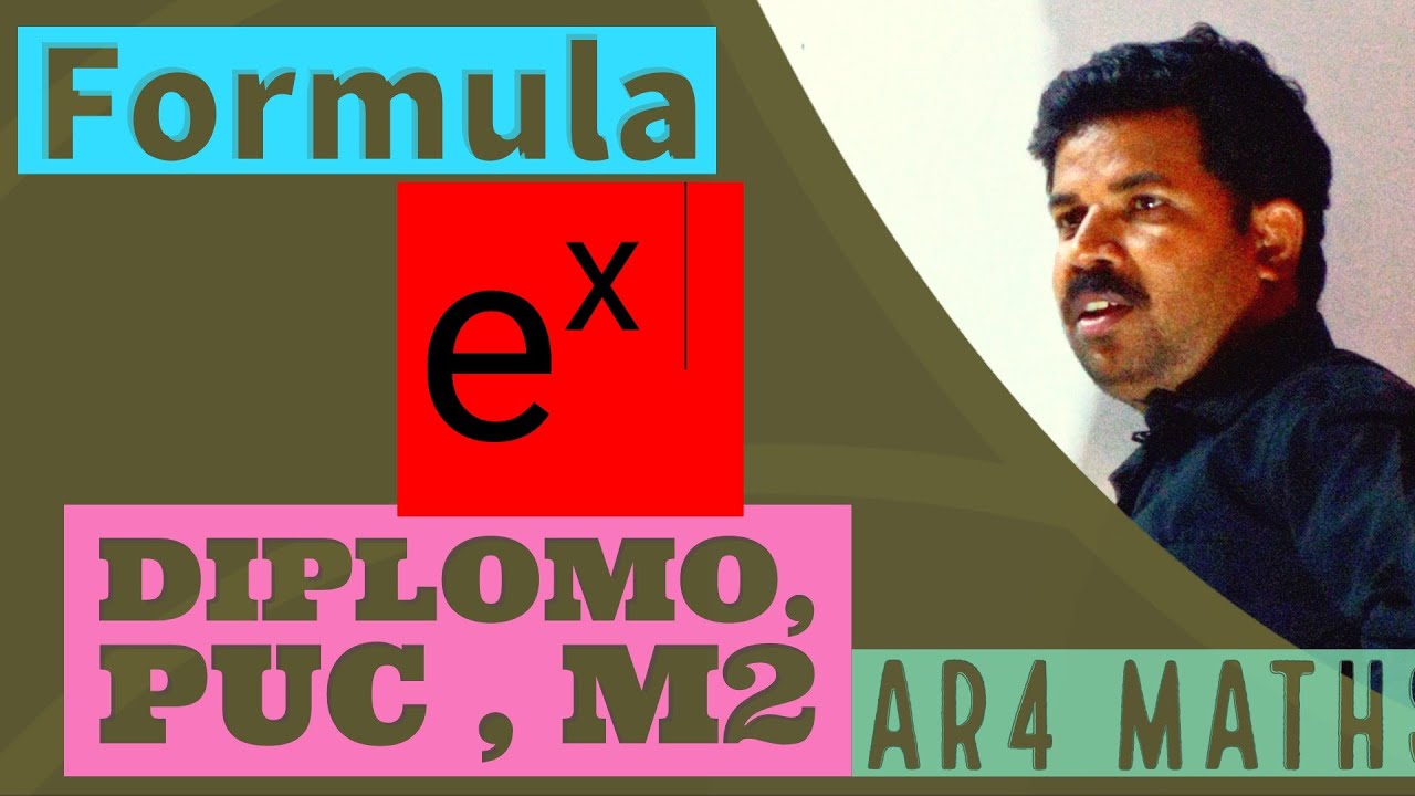 Formula - e power x - calculus- part 13 - YouTube