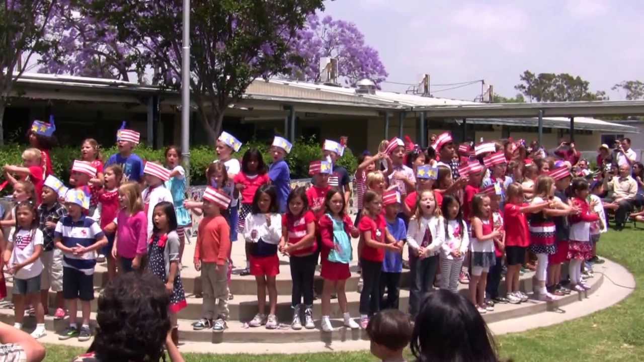 Weaver Elementary 2013 Kindergarten End of Year Performance - YouTube