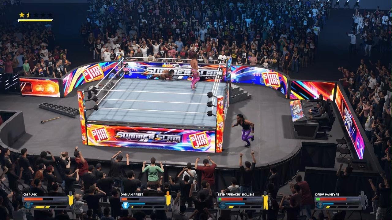 4 way championship match - YouTube