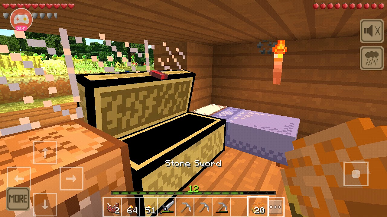 I play Minecraft the knock off pt1. - YouTube