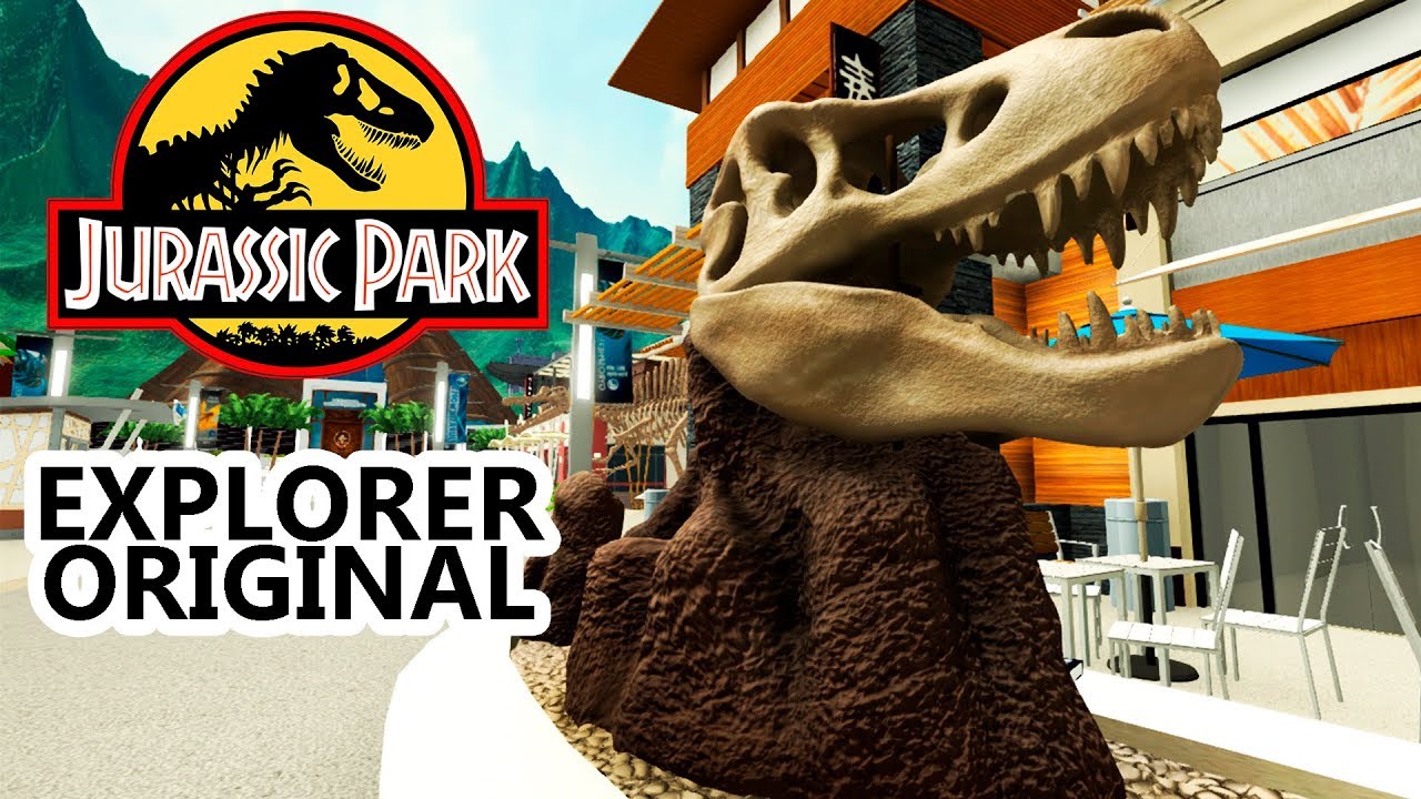 UPDATE: EXPLORANDO O JURASSIC PARK ORIGINAL! | Jurassic Explorer (FREE ...
