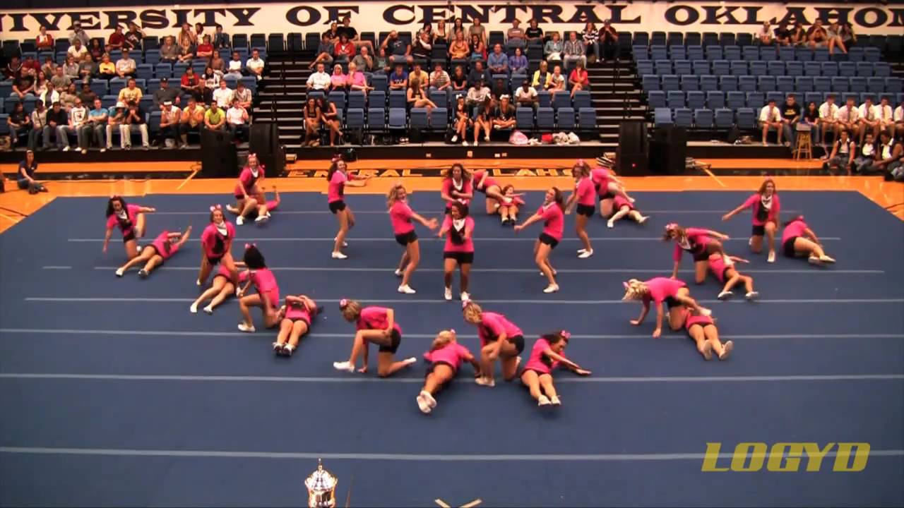 UCO Cheer & Dance 2010 - Delta Zeta - YouTube
