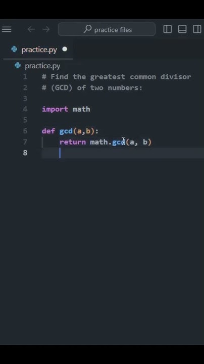Find The Greatest Common Python Pythonprogrammingcodinglearnpython Pythonforbeginners