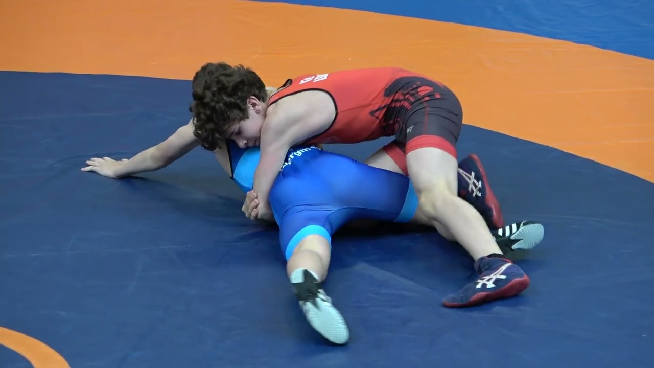 Wrestling / Ringen, B-Jugend, Erzgebirgscup Gelenau 2022, Greco, 52 kg ...