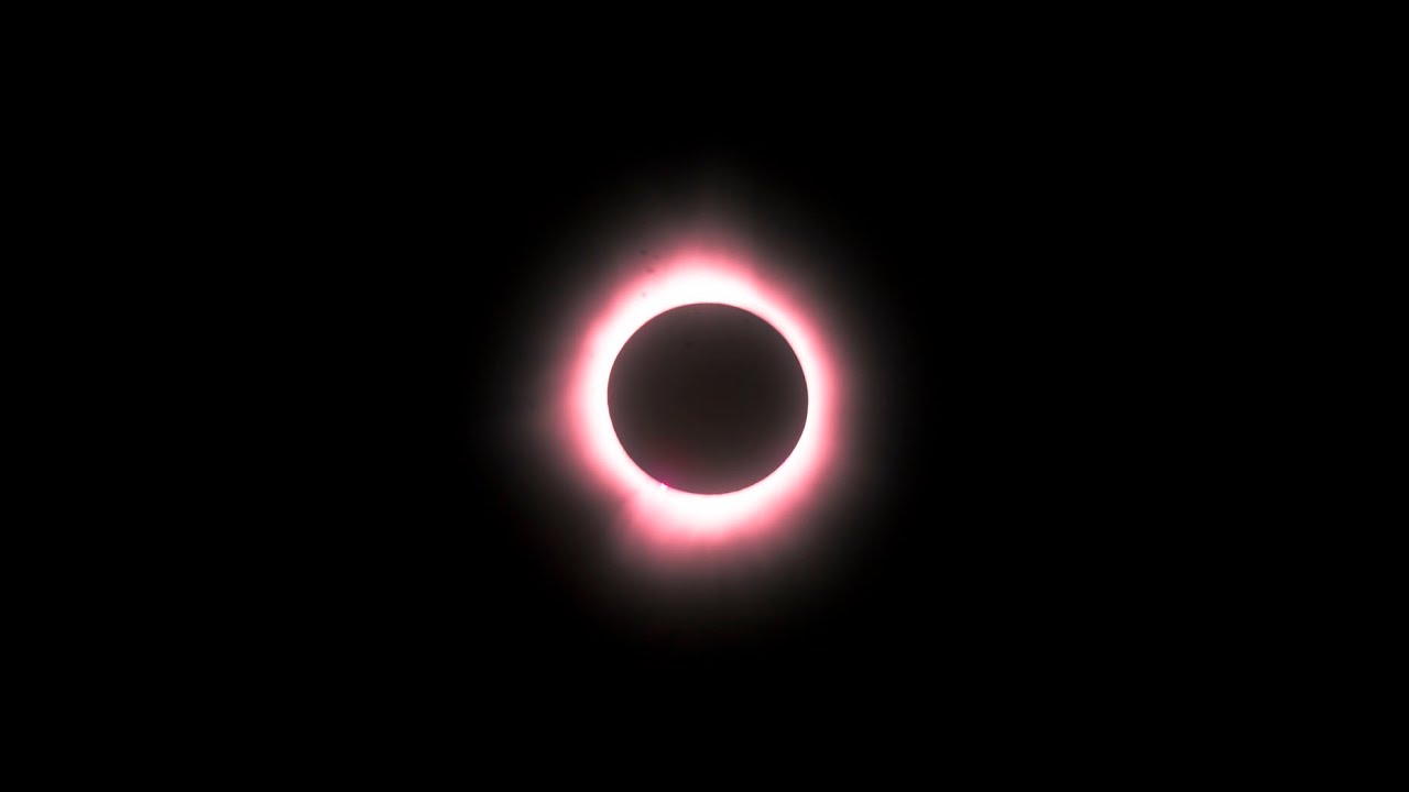 Solar Eclipse center-line totality 2024 - YouTube