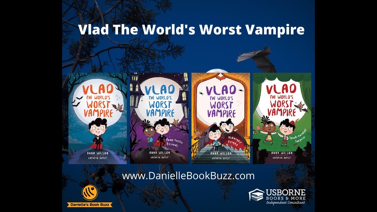 Vlad The World's Worst Vampire Series - Usborne Books & More - YouTube