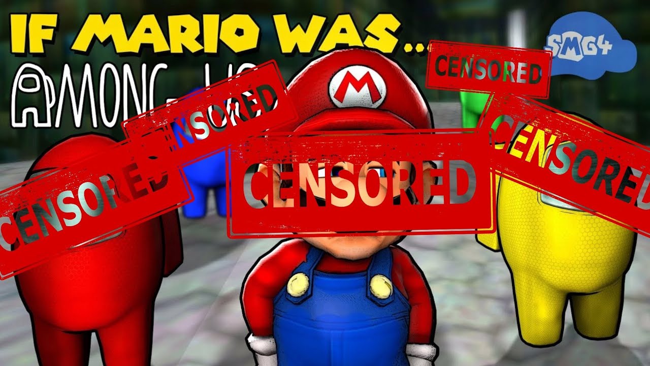SMG4: If Mario Was AMONG US...(Censored edition) - YouTube