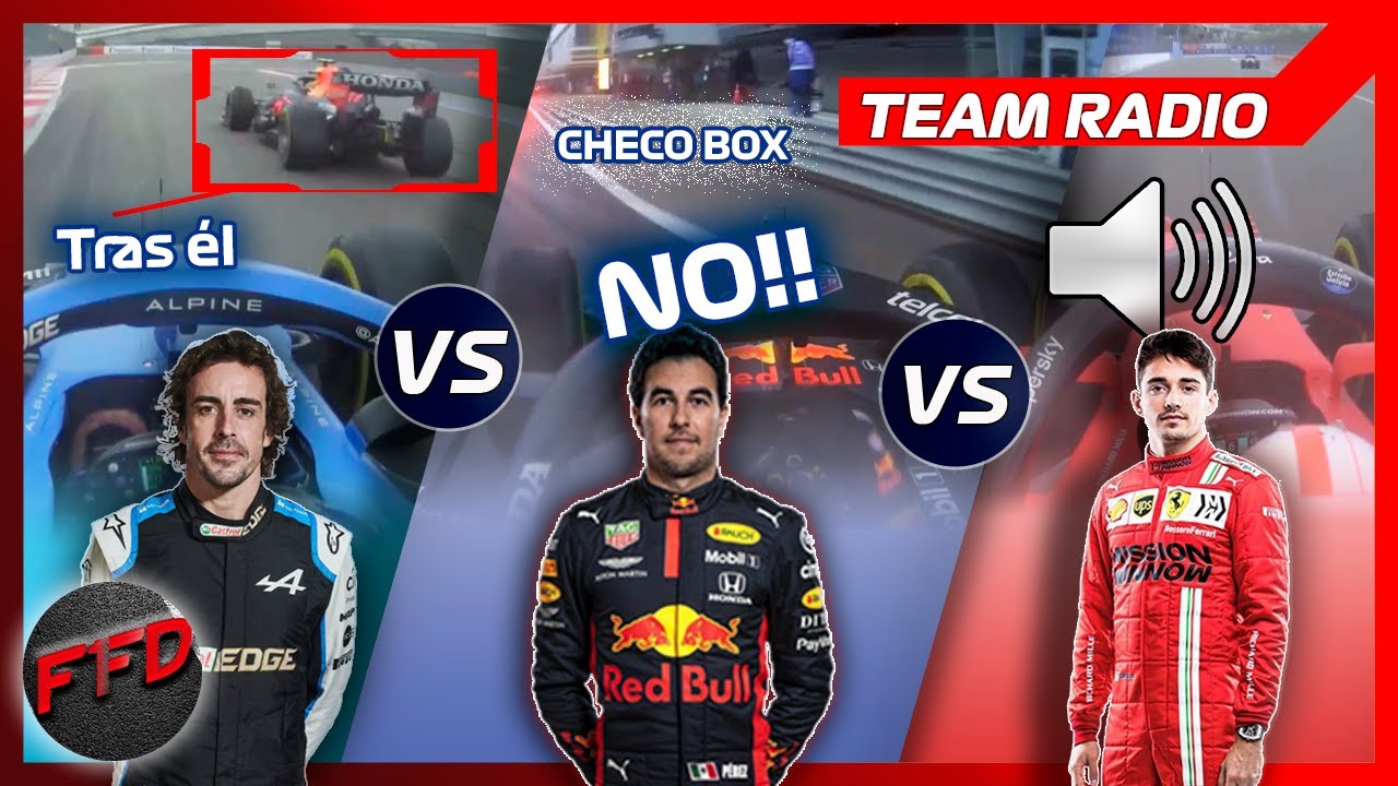 CHECO PÉREZ vs ALONSO vs LECLERC | La batalla que no viste | F1FD | EN ...