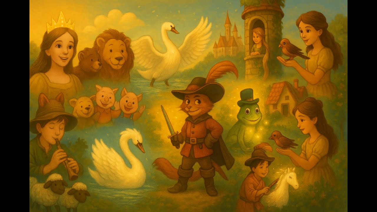 C06 | 10 Fairy Tales of Kindness, Courage & Cleverness | Full Story ...