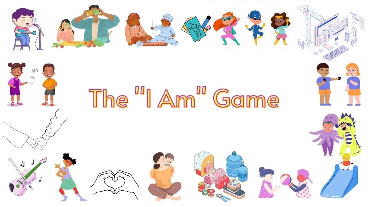 The "I Am" Game🦋 (Part 1) English Vocabulary Learning Game For Kids ...