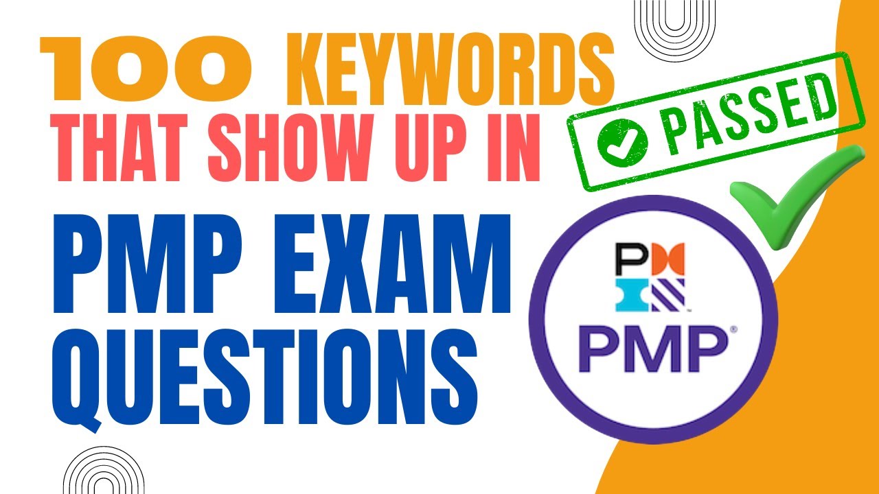 Keywords You Must Know To Answer PMP Exam Questions - YouTube