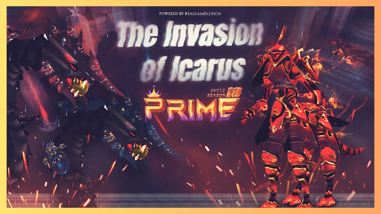 A INVASÃO DE ICARUS - PRIME MU SEASON 18 - YouTube