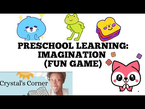 Preschool Learning: Imagination (Fun Game) #preschool #toddlers - YouTube