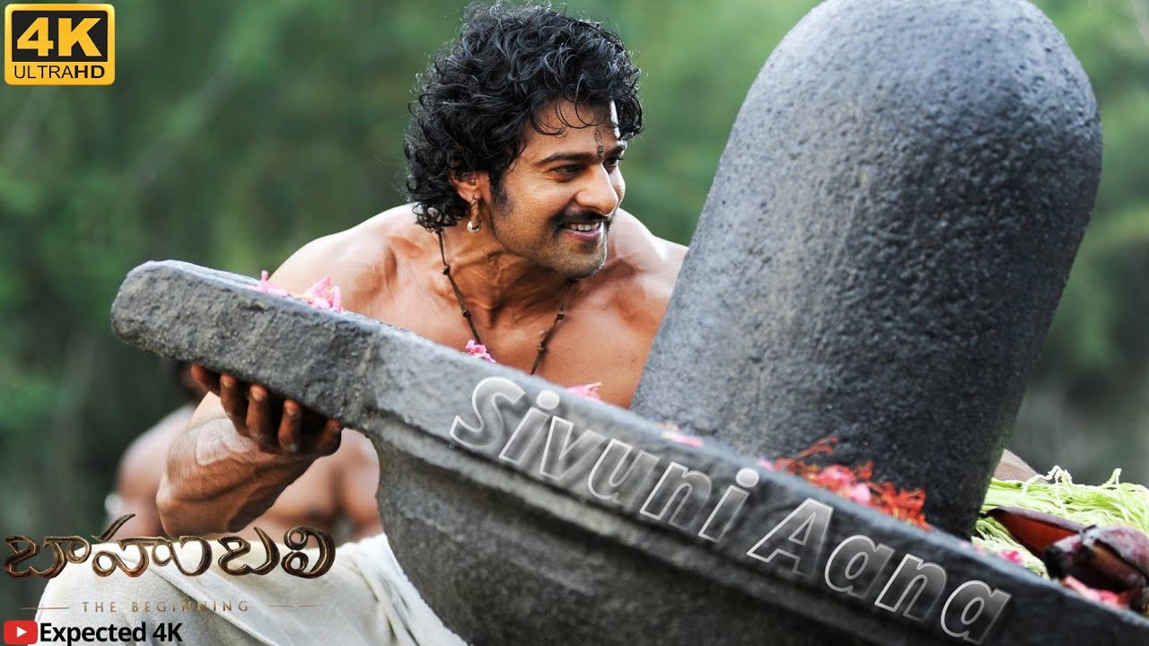 Sivuni Aana [4K] Video Song|| Baahubali || Prabhas, Rana, Anushka || M ...
