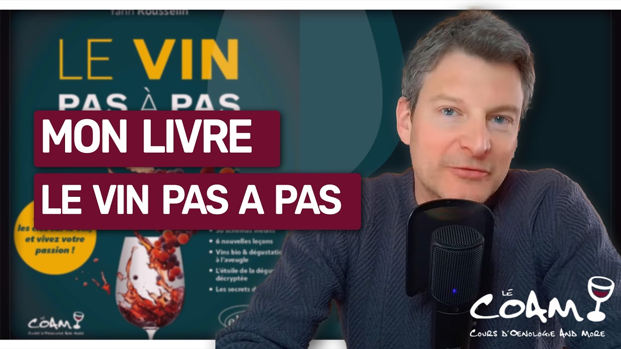 Mon livre LE VIN PAS À PAS : je sors la 2ᵉ ÉDITION - YouTube