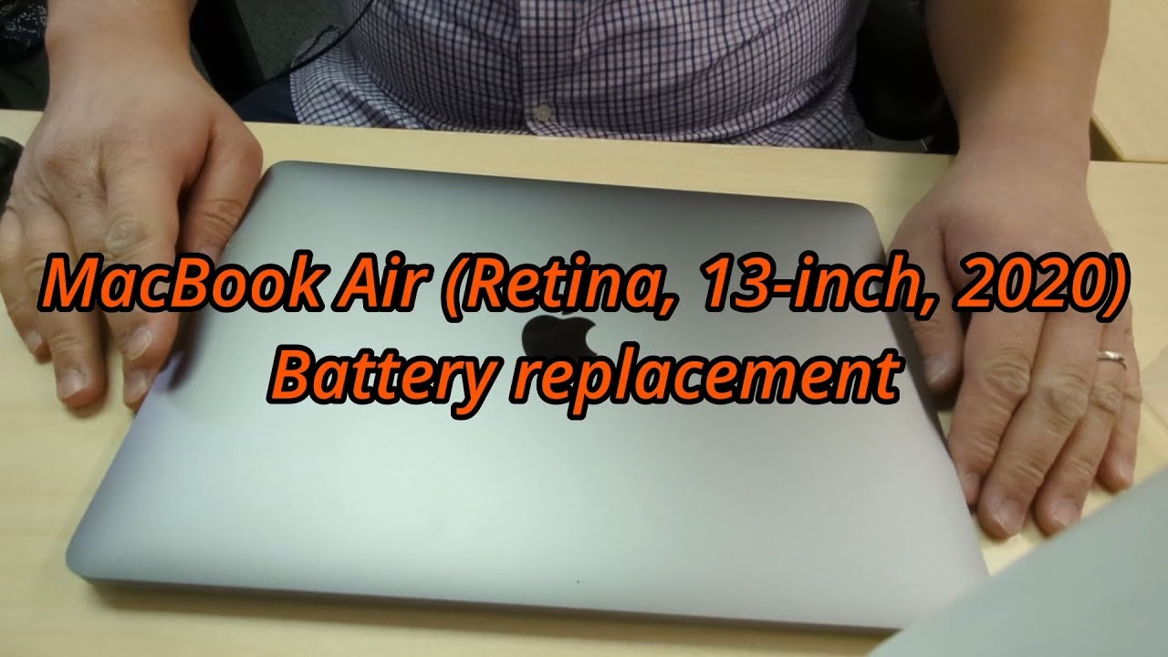 Apple MacBook Air (Retina, 13 inch, 2020) Battery replacement - YouTube