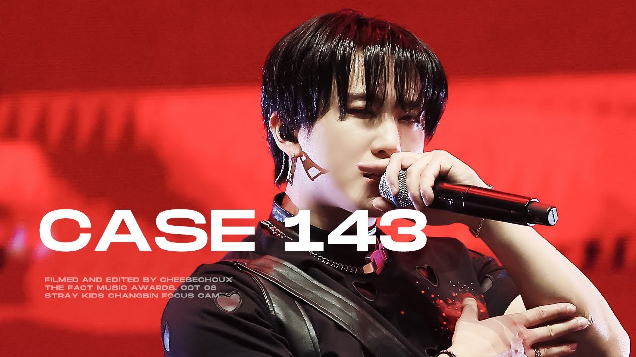 221008 CASE 143 : THE FACT MUSIC AWARD - Stray Kids Changbin Fancam 창빈 ...