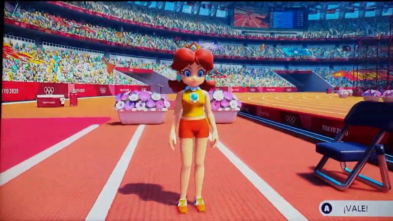 Mario & Sonic Tokyo 2020 Triple Jump #9 (Daisy) - YouTube