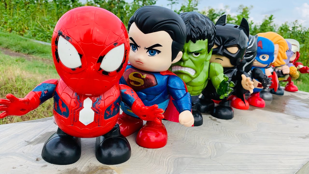 SPIDERMAN 2 Vs HULK Pregnant, CAPTAIN AMERICA, IRON MAN, Superman ...