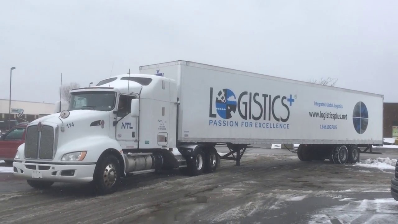 Logistics Plus Inc. - New Branded Trailer - YouTube