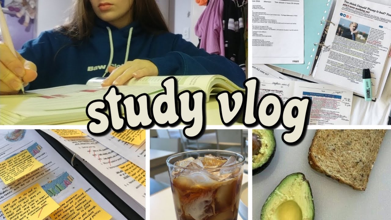STUDY VLOG (ou quase) - YouTube