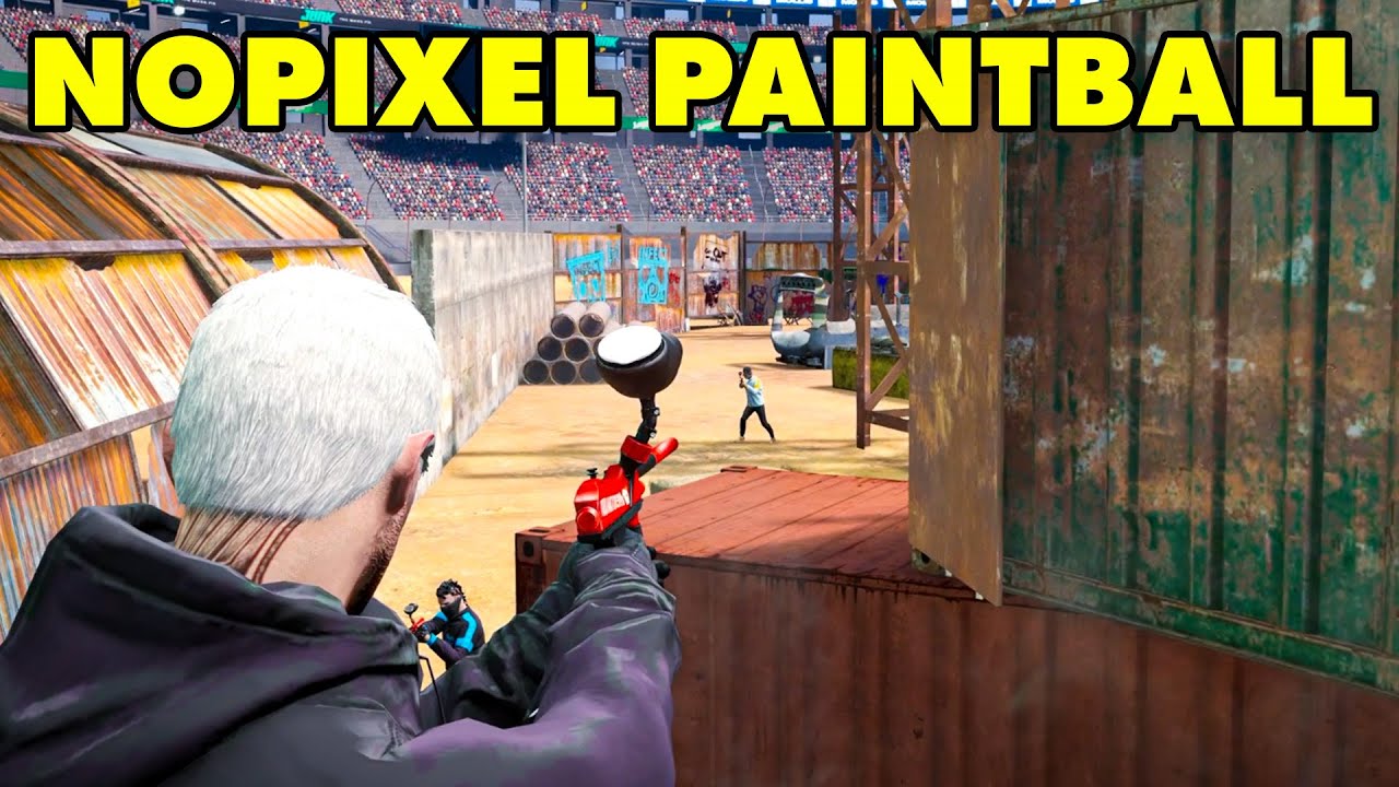 Paintball with the Hayes Squad | GTA 5 NoPixel RP - YouTube