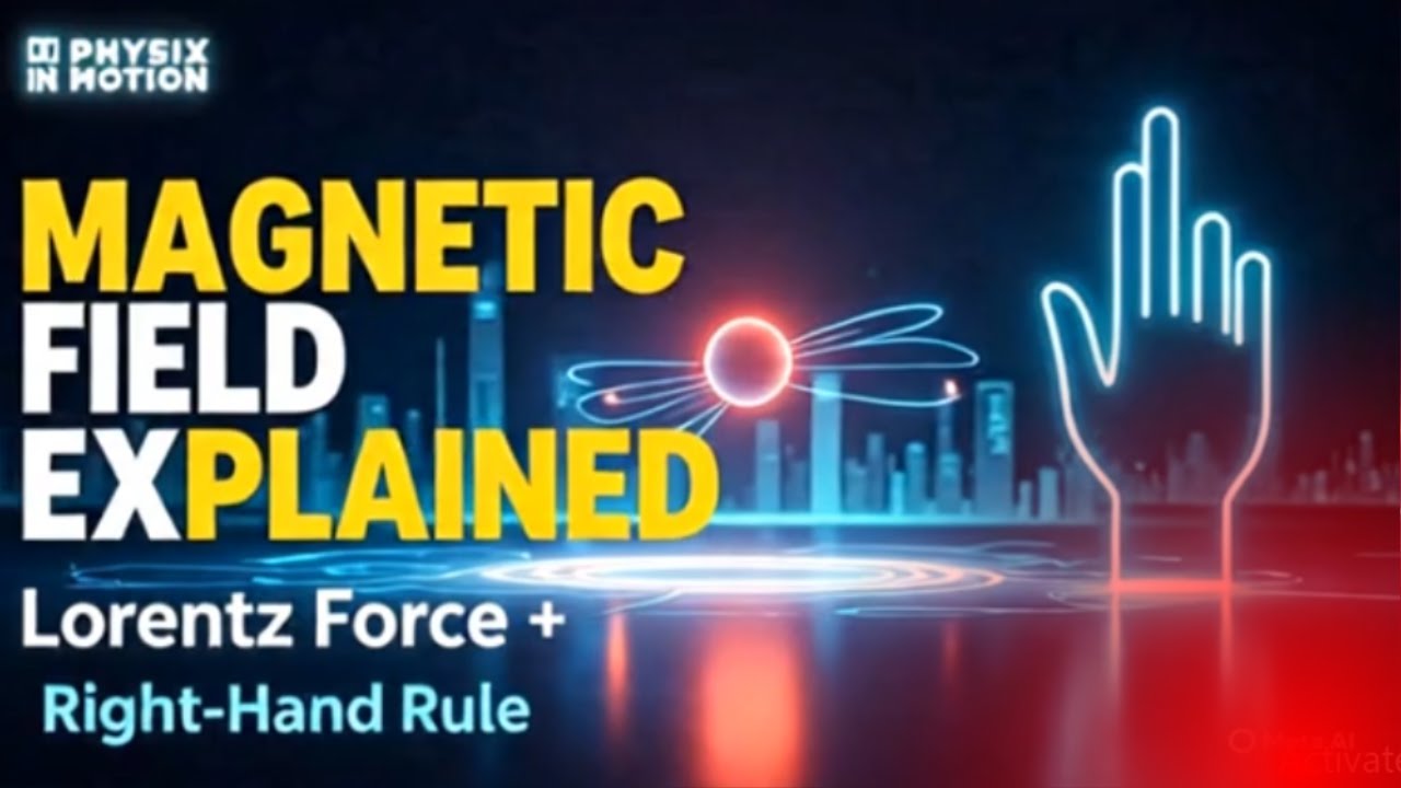Magnetic Field Explained with Animations | Lorentz Force & Right-Hand ...