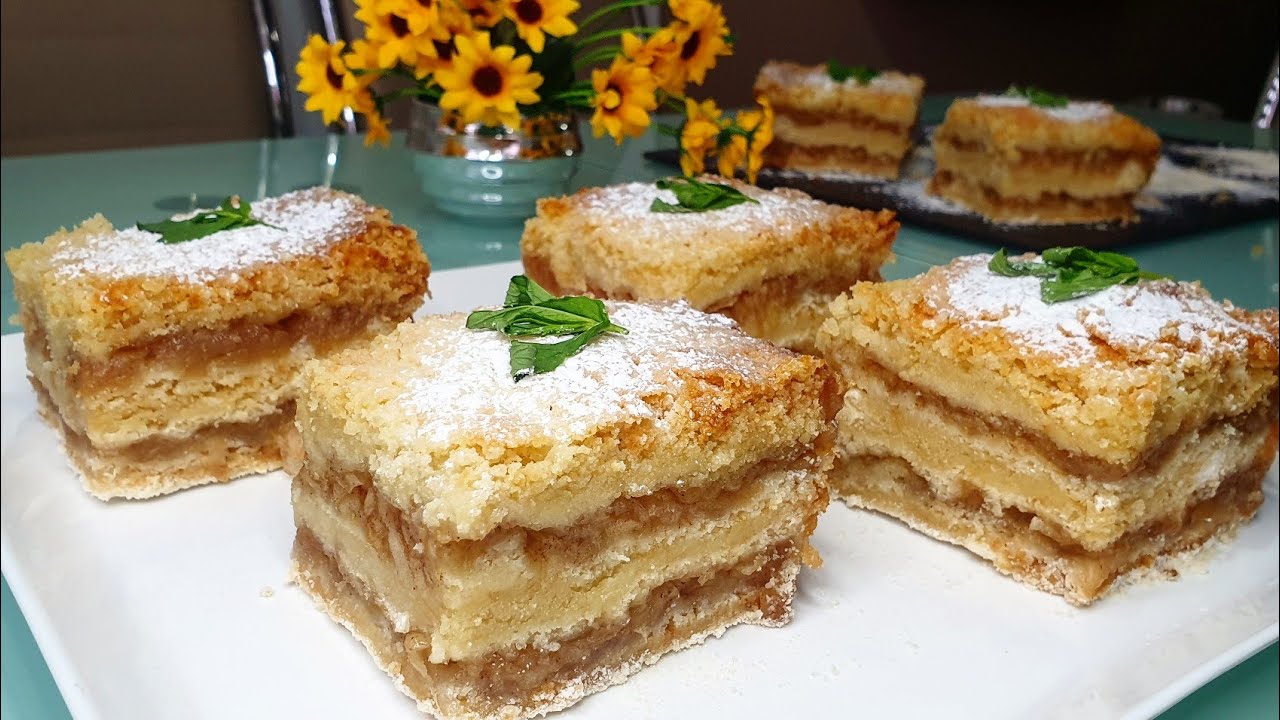 Torta me molla pa brum vetëm me miell super shije dhe ekonomike. Poured ...