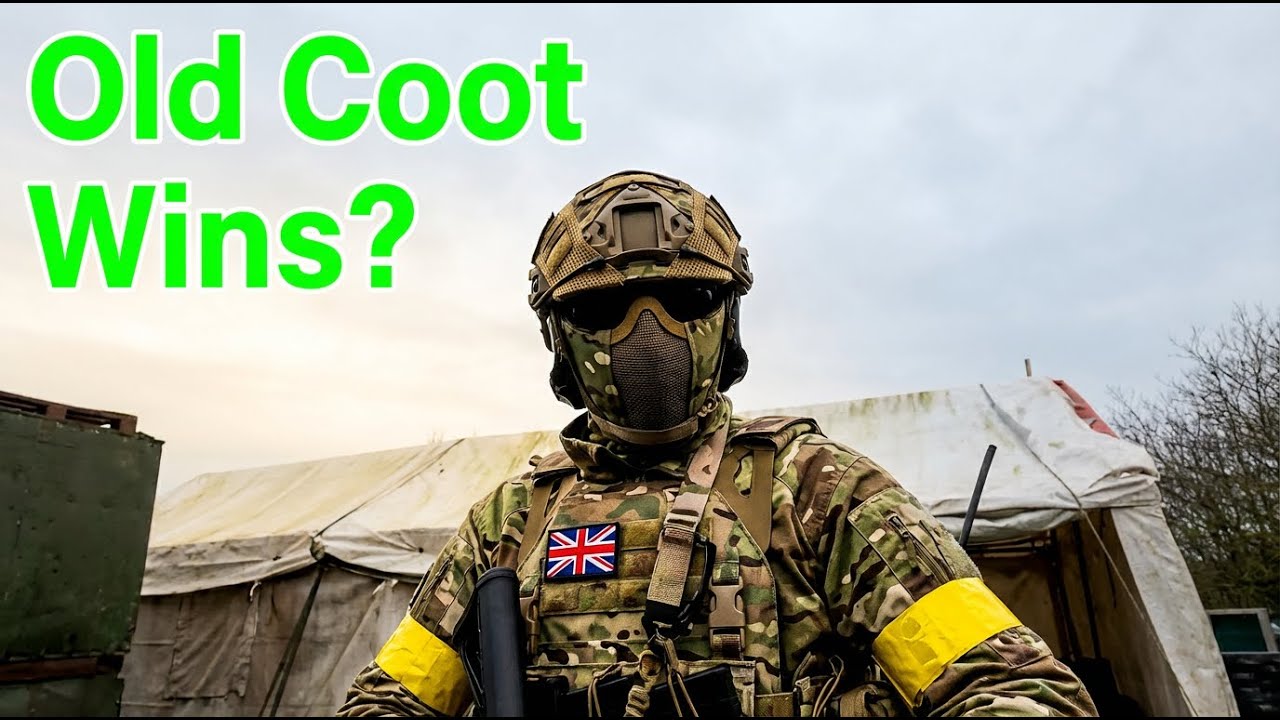 Can the Silly Old Coot actually win at Airsoft Army? - YouTube